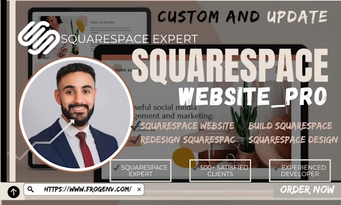 Update squarespace, custom squarespace website design, redesign and development by Elijah_techy2 ...