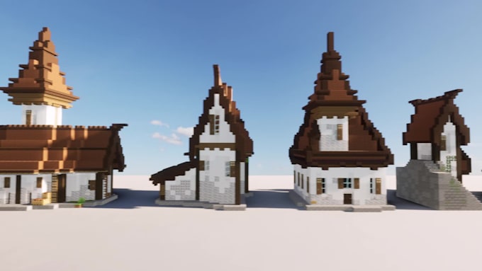 Build minecraft builds for minecraft bedrock and java by Patrikbua | Fiverr