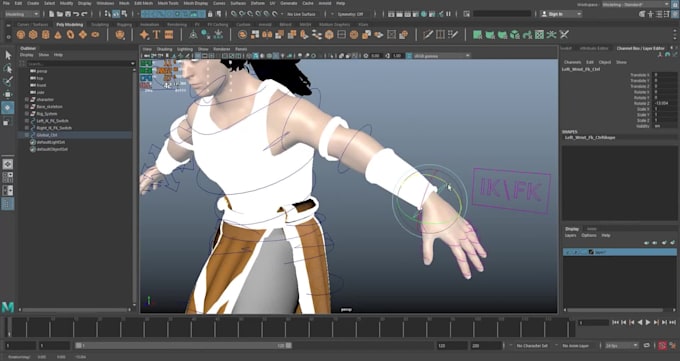 Do creature 2 leg 4 leg character rigg by Thomas_patro | Fiverr