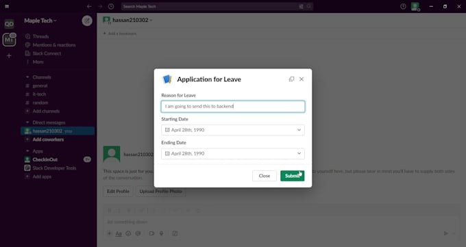 Create custom slack bots and integrations using slack slash command by Abdulrehmaaan1 | Fiverr
