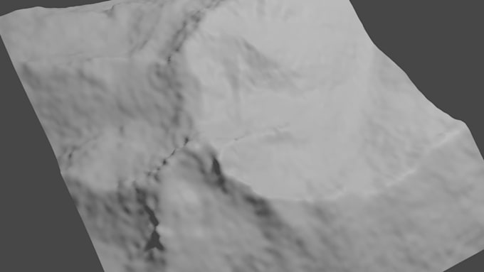 Create a real world terrain model in blender by Blenderpro23 | Fiverr