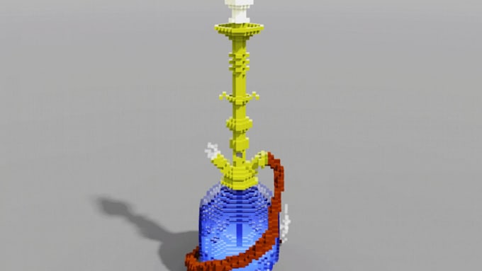 Make 3d models in pixel art style by Goldenshot325 | Fiverr
