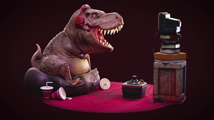 Create 3d nft animation, 3d charismas character, 3d charismas animation ...