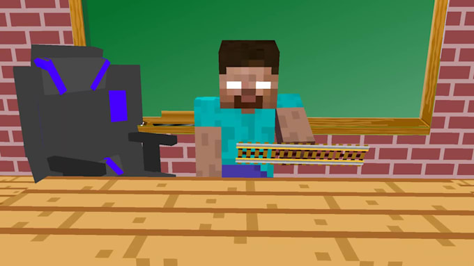 Teach you how to make minecraft animations by Lubokrasnay | Fiverr