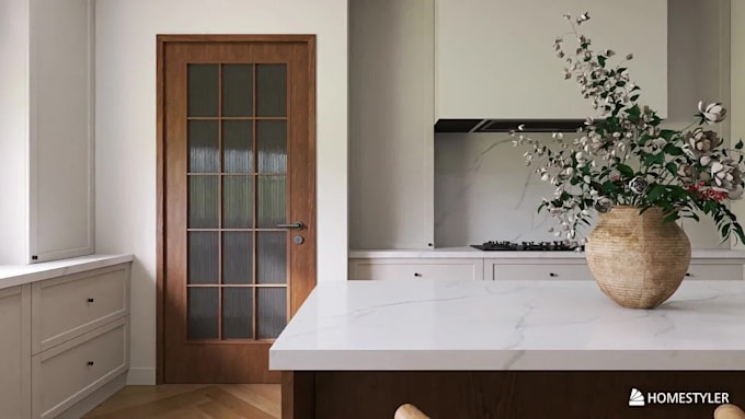 Design your kitchen with 3d realistic renders by Tyseer | Fiverr