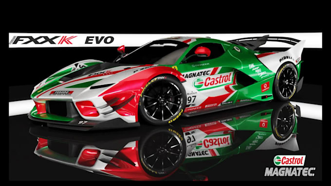 Make high quality 3d cars and liveries, wraps by Into2dand3d | Fiverr