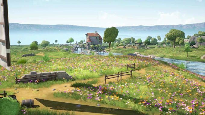 3d game environment 3d desert metaverse 3d environment in blender, unreal engine by Lucky_nalal ...