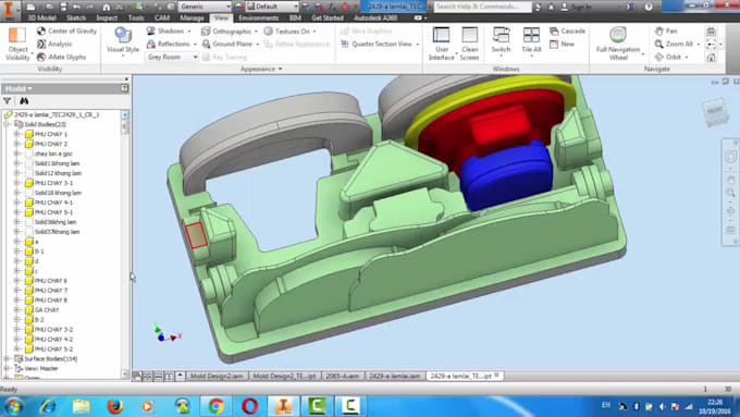 Draw 2d and 3d models with inventor and autocad by Lecongda | Fiverr