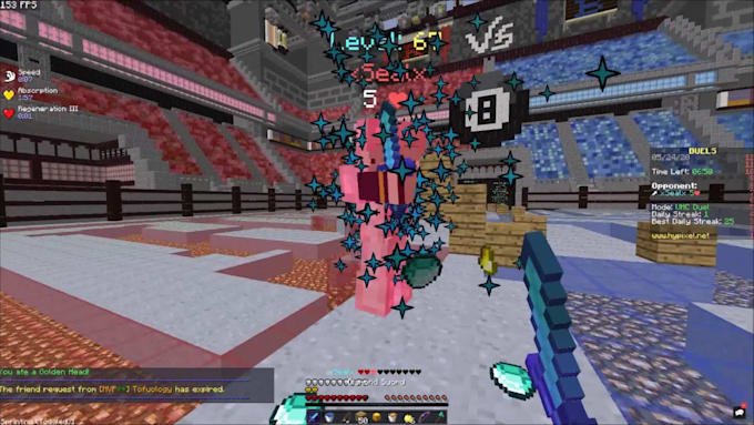 Teach you how to be a minecraft pvp pro by Sugarfy | Fiverr