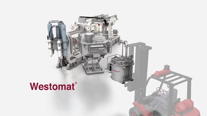 Create 3d factory process animation, 3d industrial manufacturing ...