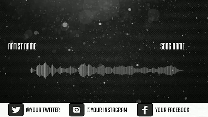 Design a classic audio visualizer for your song by Ihmediagfx | Fiverr