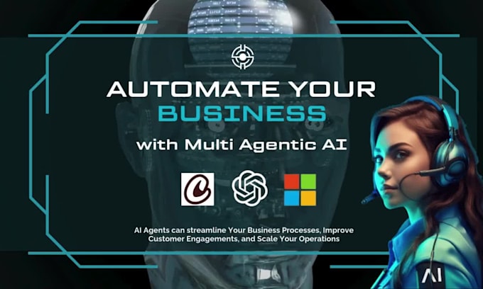 Build ai agents using crewai, langgraph, and openai for business automation by Automindlabs | Fiverr
