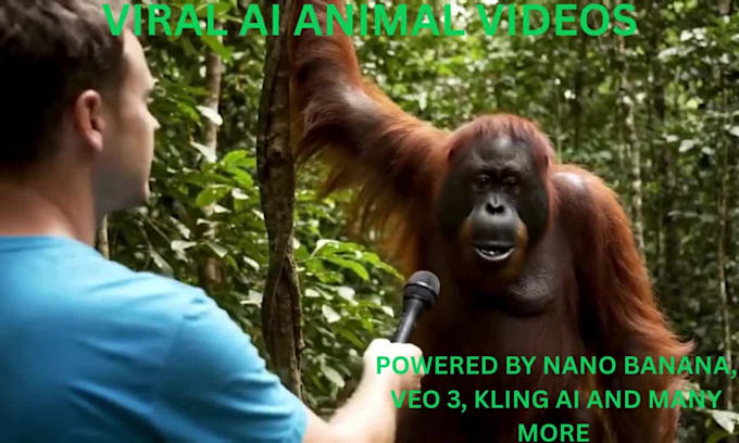 Create realistic, viral ai animal videos talking pets, rescue animals ...