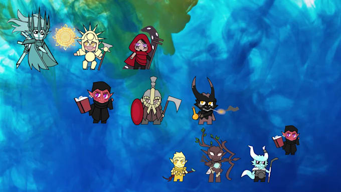 Do your dnd or fantasy character in chibi form by Redkaniminate | Fiverr