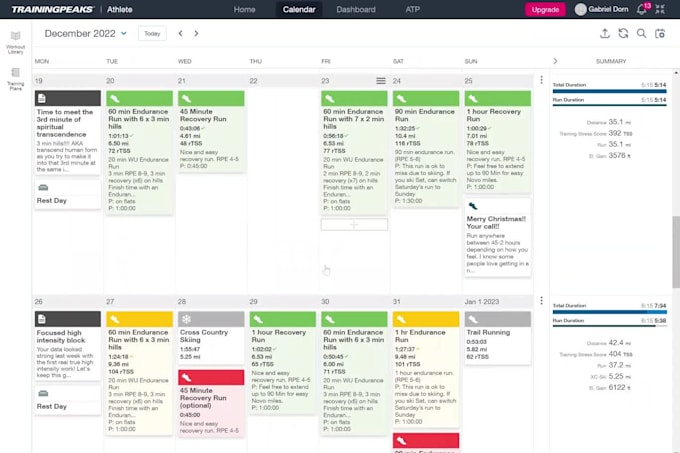 Offer remote run coaching by Goldenendurance | Fiverr