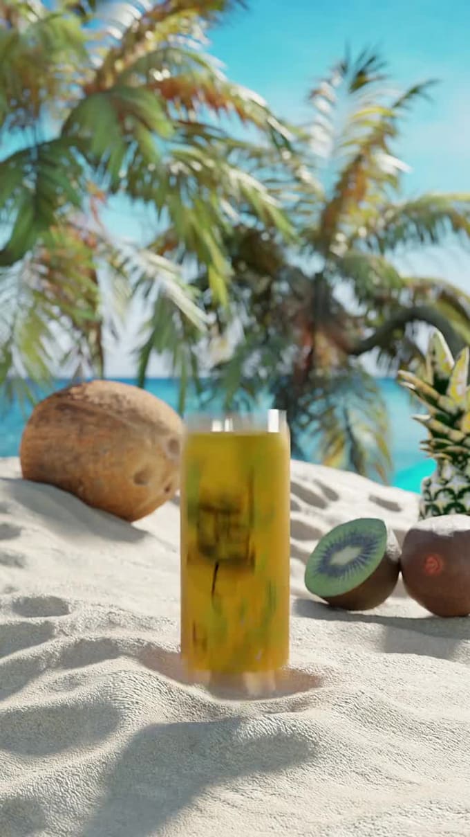 3d beverage animation expert high quality product ads realistic 3d ...