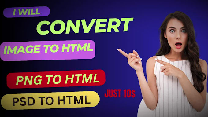 Convert psd to responsive html5 css3 by Rabidal | Fiverr