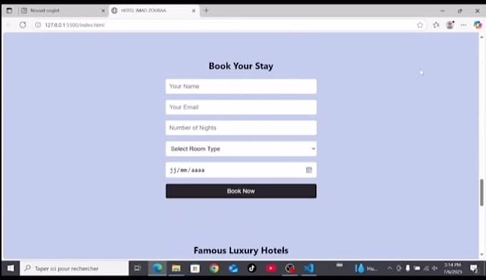 Develop or fix your website using html,css,and javascript by Imaddevle ...