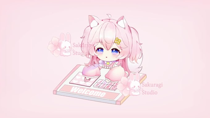 Create a chibi vtuber that is desk interactive by Sakuragistudio | Fiverr