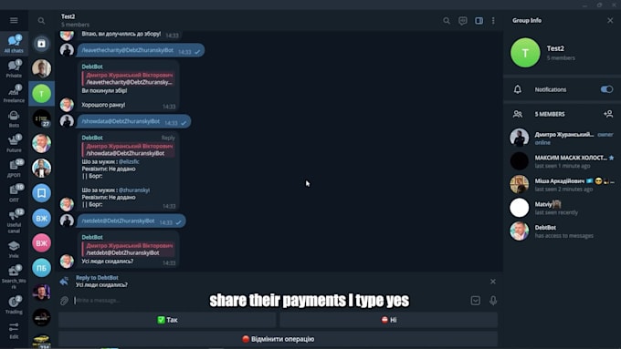 Create custom discord bot developed with nodejs by Zhuranskyi | Fiverr