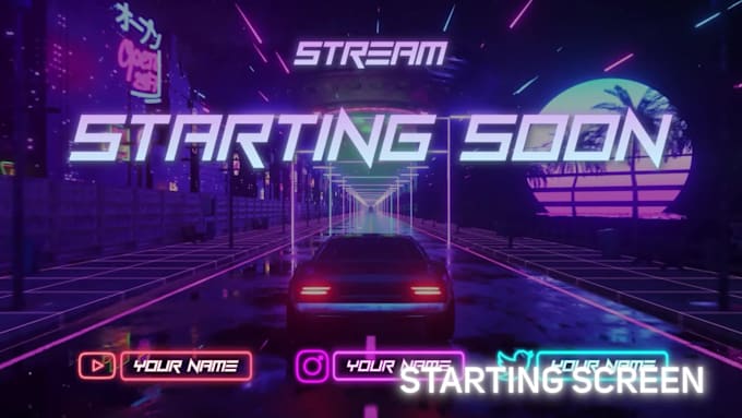 Animate your stream assets by Vinybran | Fiverr