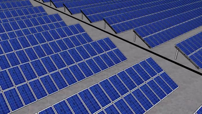 Design solar pv plant on sketchup, helioscope and pvsyst by Engrrjunaid ...