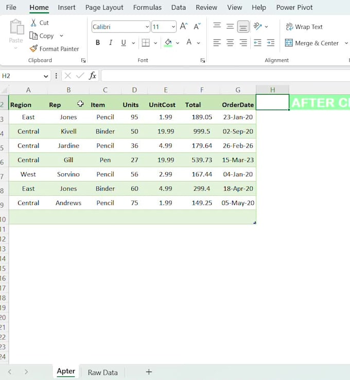 Clean, organize, merge and format excel and csv data by Paresh_19 | Fiverr