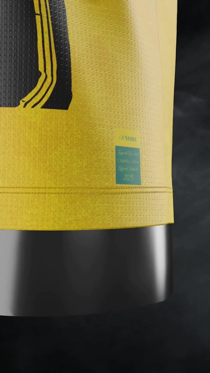 Do 3d jersey animation, 3d sportwear design, 3d cloth animation by ...
