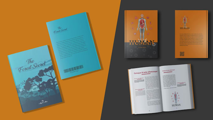 Create unique awesome book cover design by Surjo3 | Fiverr