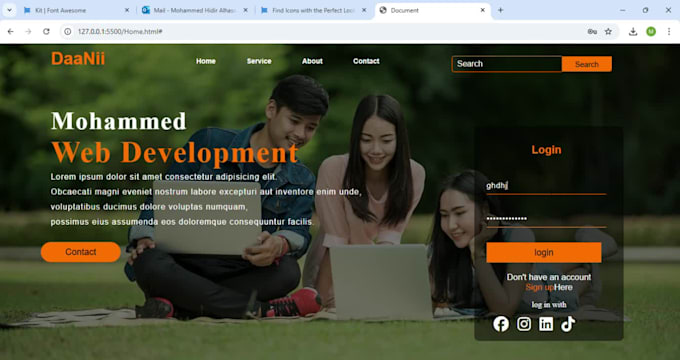 Build a custom web design by Mohamed_aza50 | Fiverr