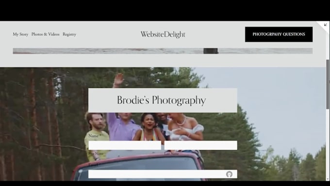 Create an eye catching website by Brodiefraser | Fiverr