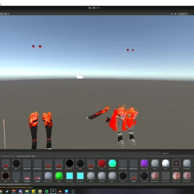 Custom vr chat avatar, 3d character modeling, vtuber, furry vrc, 2d ...