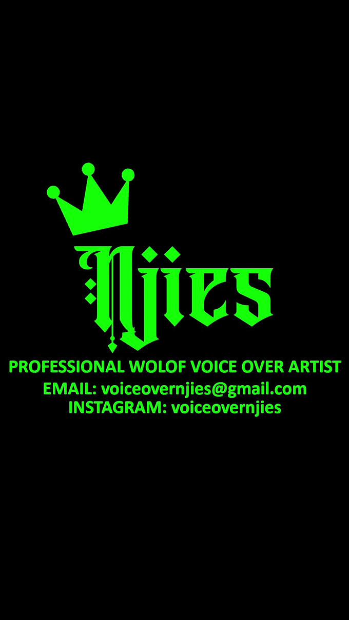 Record a professional wolof voiceover by Manlykenjies | Fiverr