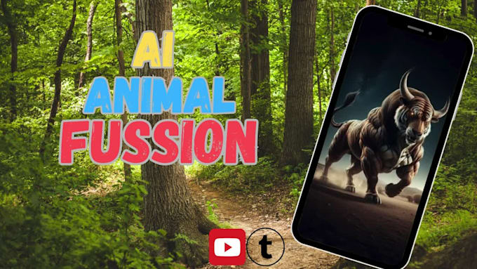 Edit viral stunning ai animal fusion video for youtube, tiktok reels by ...