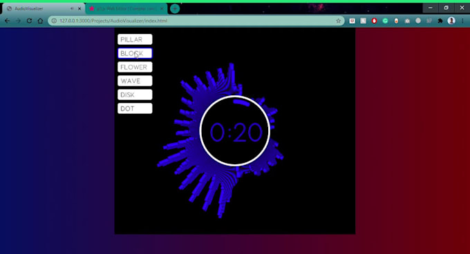 Design 2d web projects for your website using p5 by Franklinumeobi | Fiverr