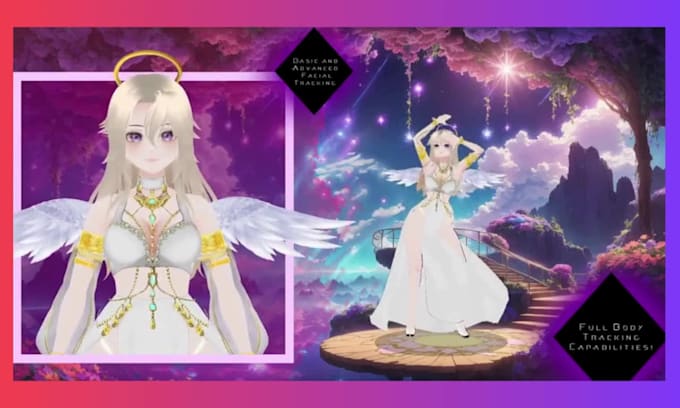 Rig 2d vtuber model pngtuber live2d streaming vtuber character furry ...