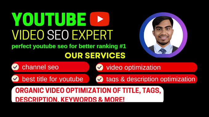 Boost your youtube channel with expert video seo by Jibonchandro781 ...