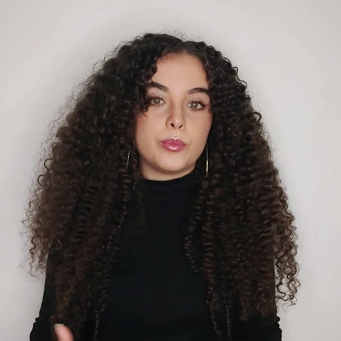 Be your professional curly model by Curlymonaco | Fiverr