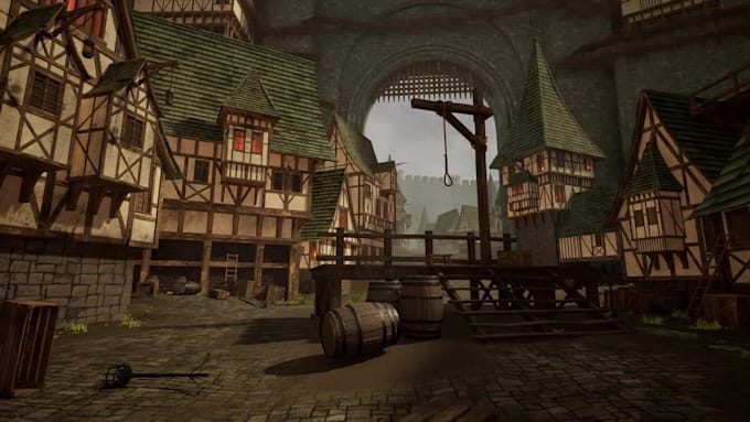 Do unreal engine 3d game environment design, unity 3d environment, level design by Lannetho | Fiverr