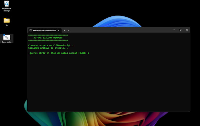 Create a custom bat script to automate your windows tasks by Gonzaramirez_ | Fiverr