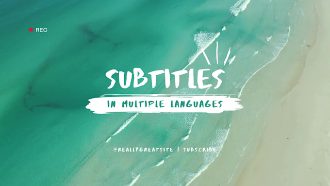 Generate subtitles, and transcripts in multiple languages by ...