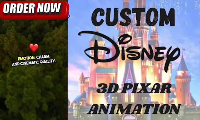 3d disney animation, disney cartoon, 3d disney pixar style marketing ...
