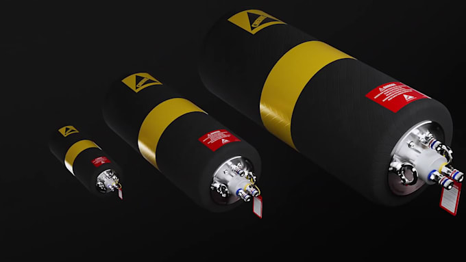 Create 3d industrial animation video, technical manufacturing factory ...