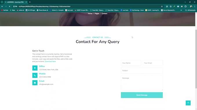 Design a web template, web design ui ux in figma, html, css, bootstrap, java by Sdhanushka | Fiverr