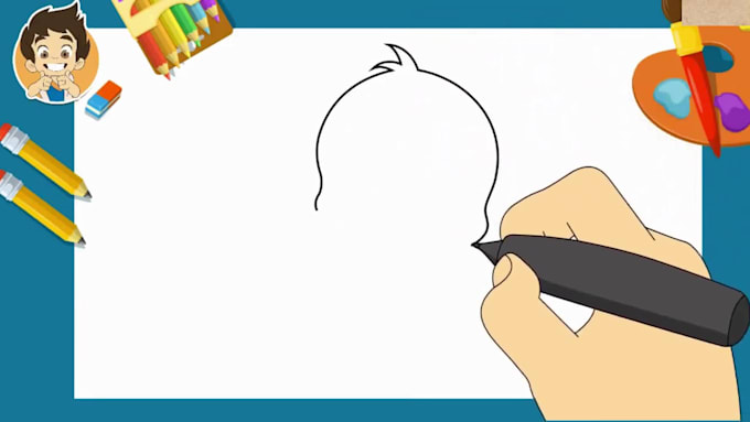 Create 2d cartoon animation for kids and learning video for kids and ...