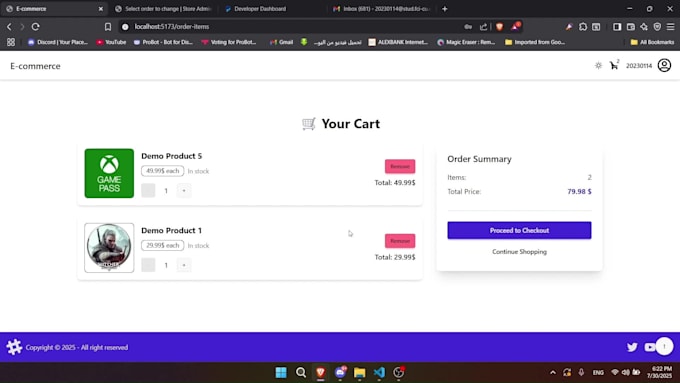 Develop full stack web applications using django and react by Ihazem97 | Fiverr