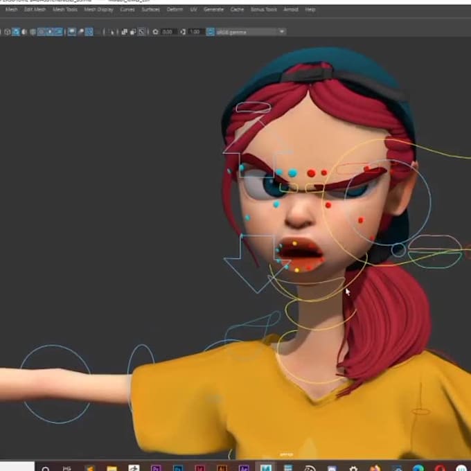 Rig3d 3d character in maya 3d character rigging 3d character model by Smith_clara2 | Fiverr