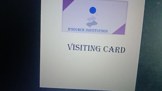 Do modern visiting card designing by Sara_muneer | Fiverr