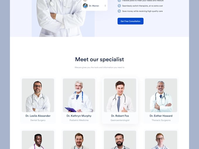 Create redesign hospital clinic therapy wellness practitioner wordpress website by Martfreeweb ...