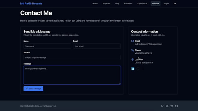 Build a stunning mern stack portfolio website to showcase your skills ...